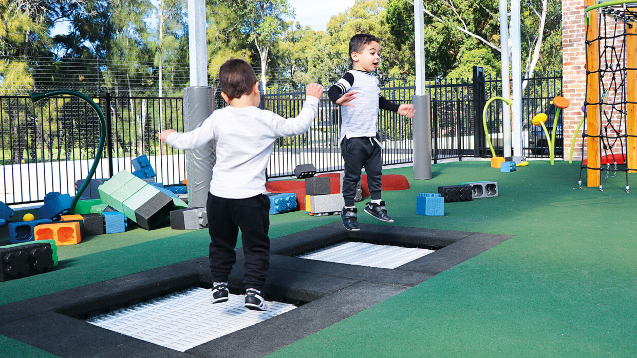 In Ground Trampolines For Playgrounds | Moduplay